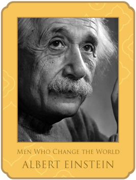 ALBERT EINSTEIN : Men Who Change the World Series