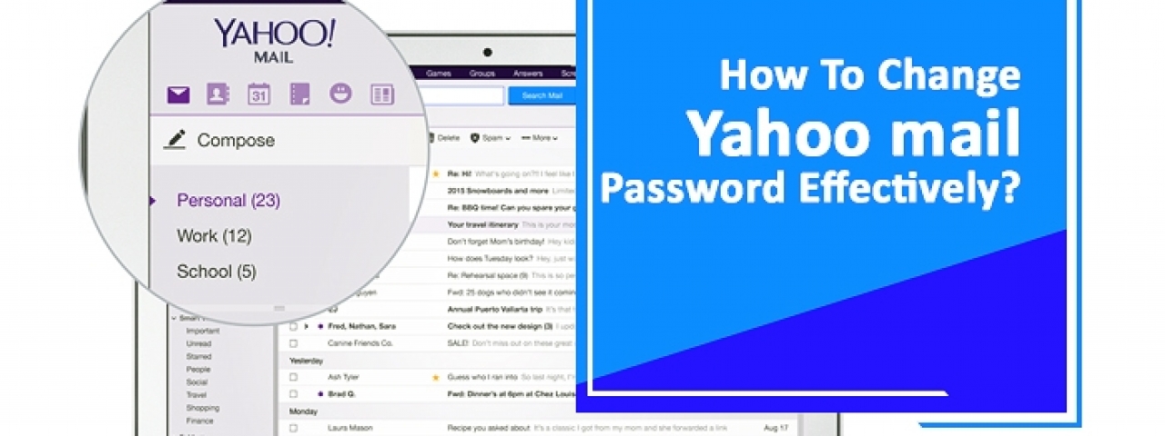 How To Change Yahoo mail Password Effectively?