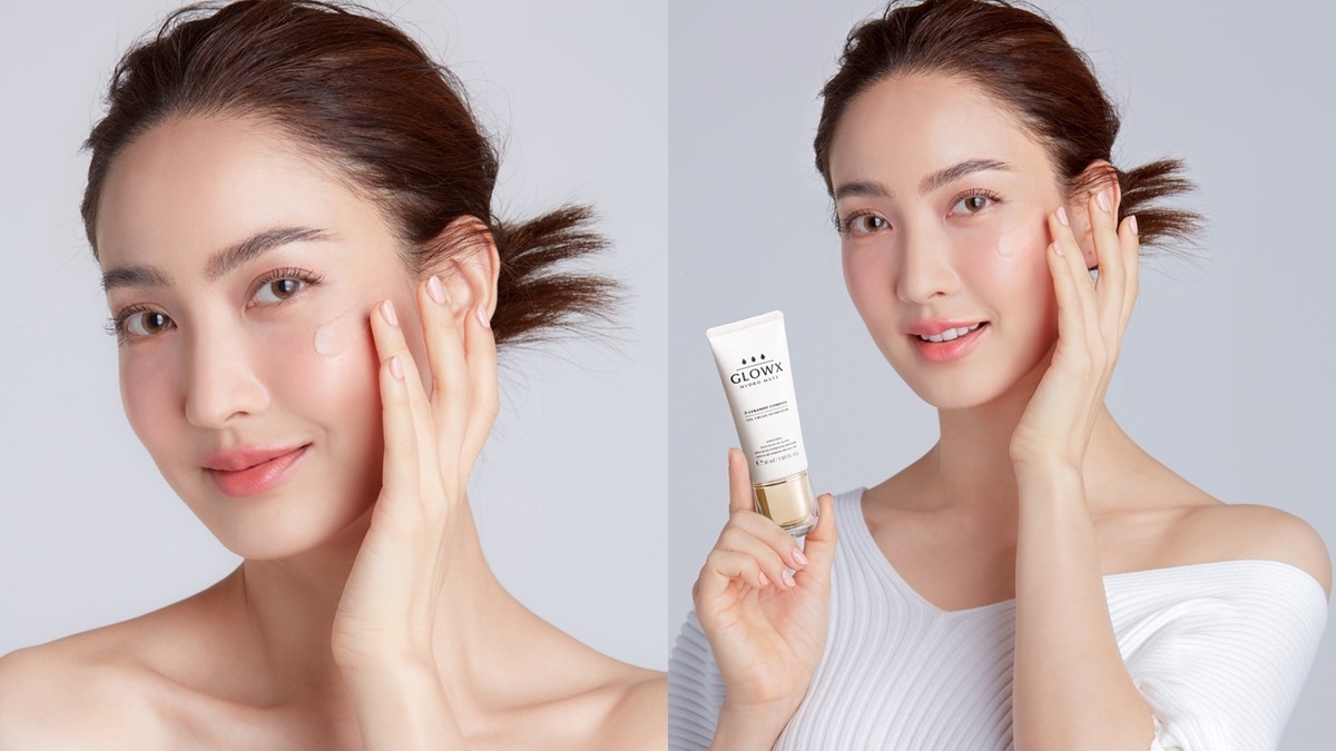 แต้ว ณฐพร เปลี่ยน ผิวแห้งขาดน้ำ ให้ฉ่ำโกลว์ด้วย GLOWX