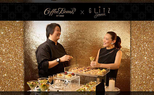 พรีเมียมเซอร์วิส Coffee Beans by Dao X GLITZ SERVICE เคเทอริ่ง ระดับซูเปอร์ลักชัวรี่