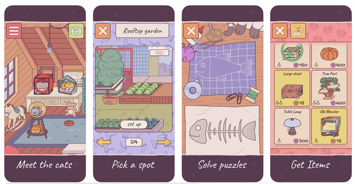 รวมเกมมือถือน้องแมวสุดน่ารัก ช่วยคลายเครียด แก้เบื่อได้ดี