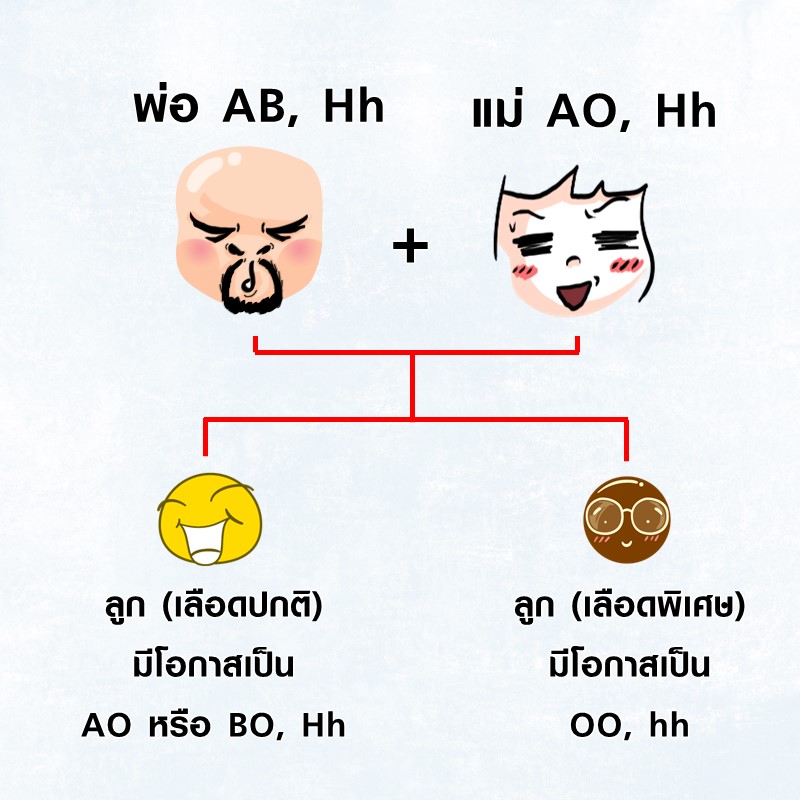 "โอบอมเบย์" กรุ๊ปเลือดนี้ก็มีด้วย สาเหตุพ่อแม่ลูกกรุ๊ปเลือดแตกต่าง